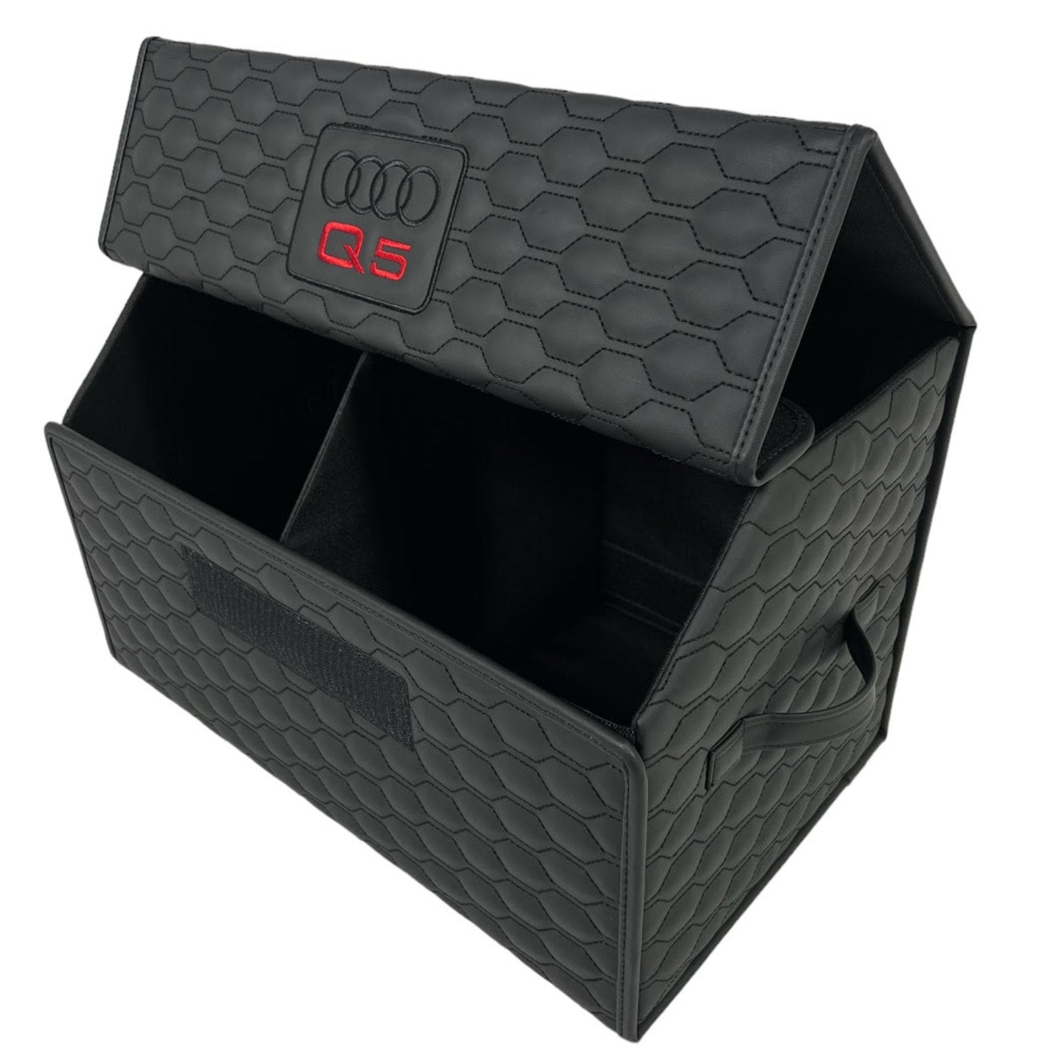 AUDI Q5 Trunk Cargo Organizer - Extra Durable and Sturdy - Hard Shell ...