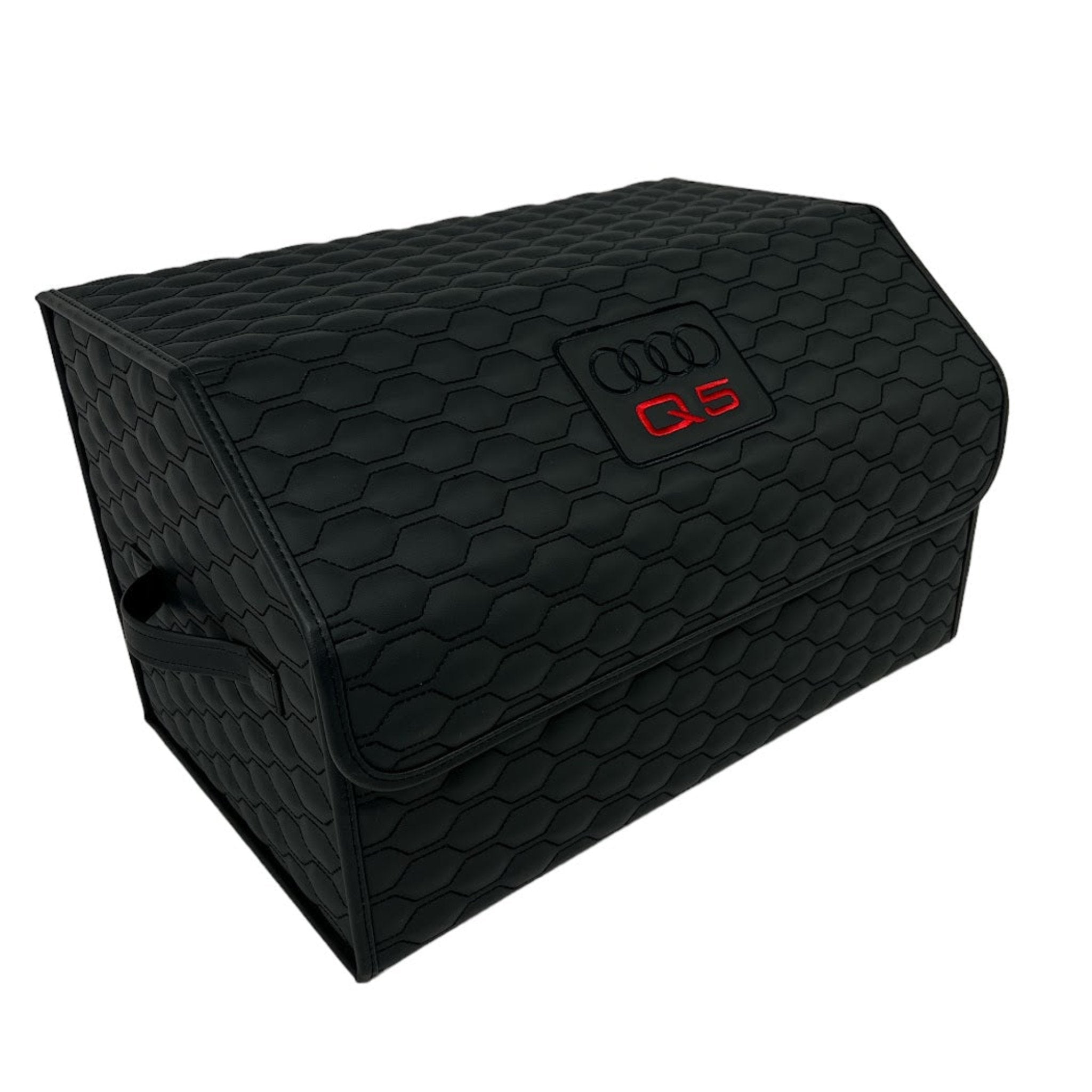 AUDI Q5 Trunk Cargo Organizer - Extra Durable and Sturdy - Hard Shell ...