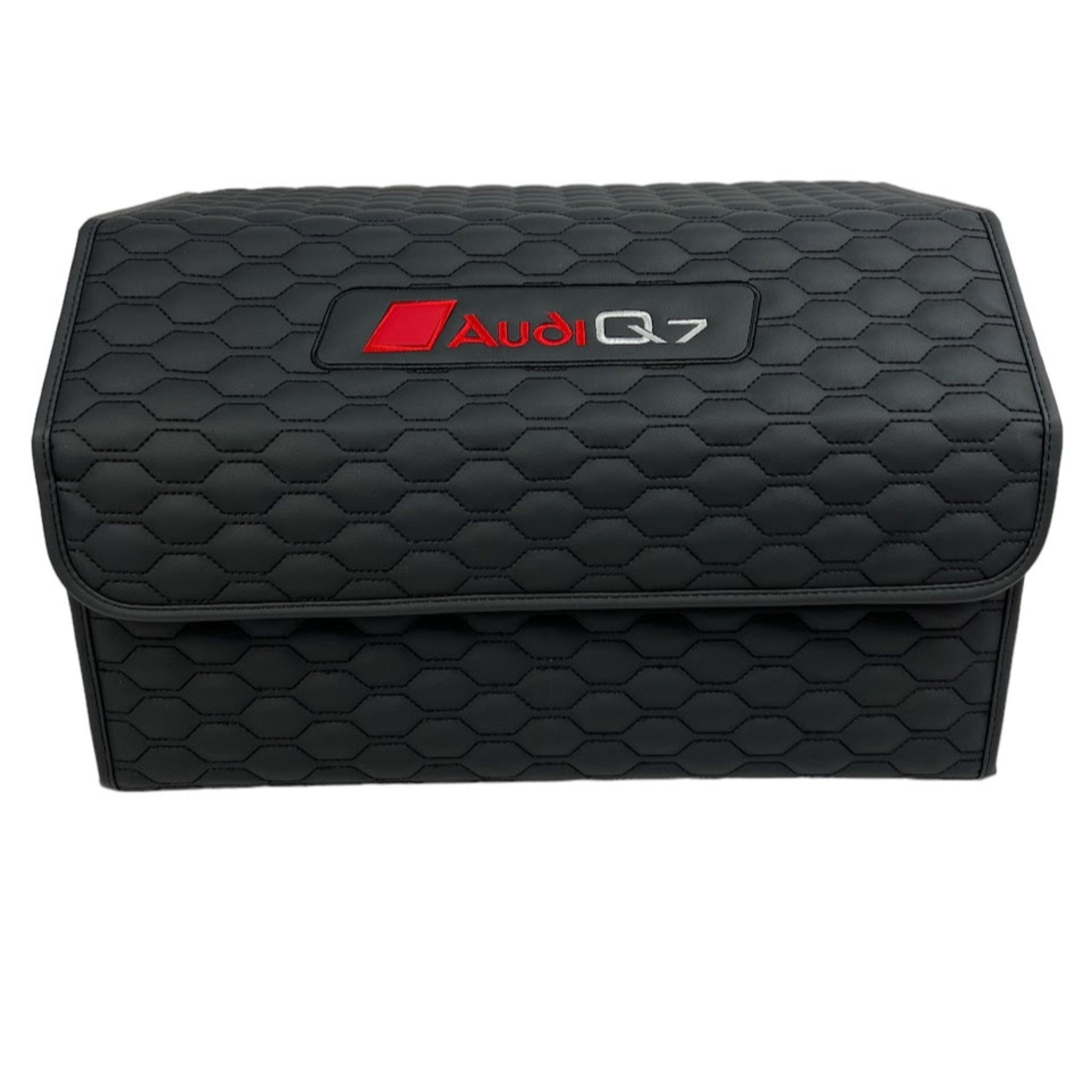 Custom Leather Audi Q7 Leather Trunk Organizer – Upgraderide