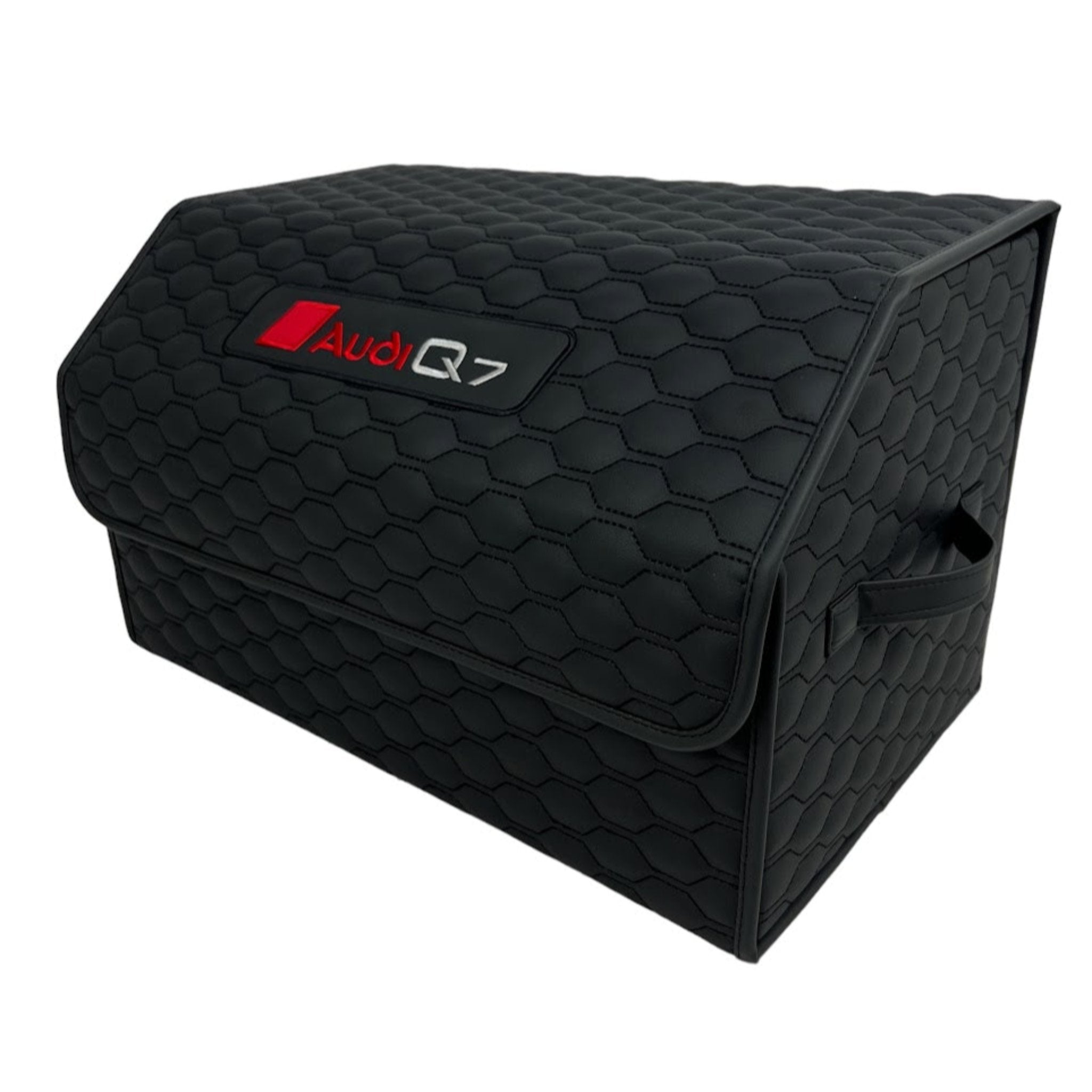 Custom Leather Audi Q7 Leather Trunk Organizer – Upgraderide