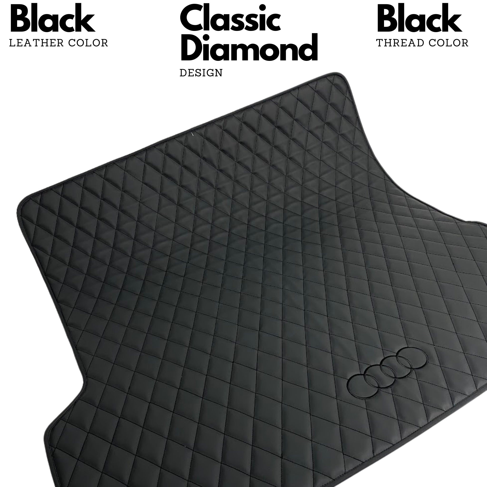 Custom Leather Audi Cargo Mat - Waterproof - Extra Durable - Different ...