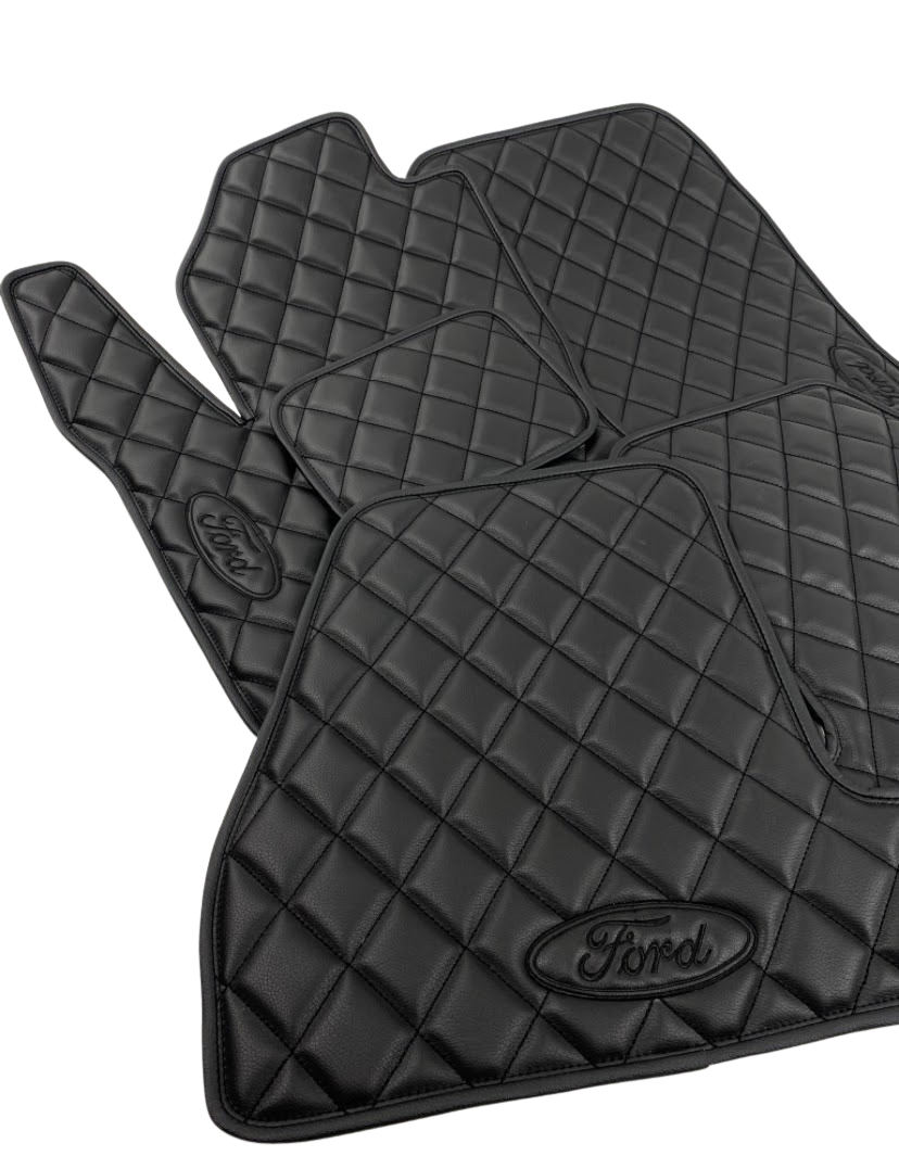 Custom Leather Ford Floor Mats – Upgraderide