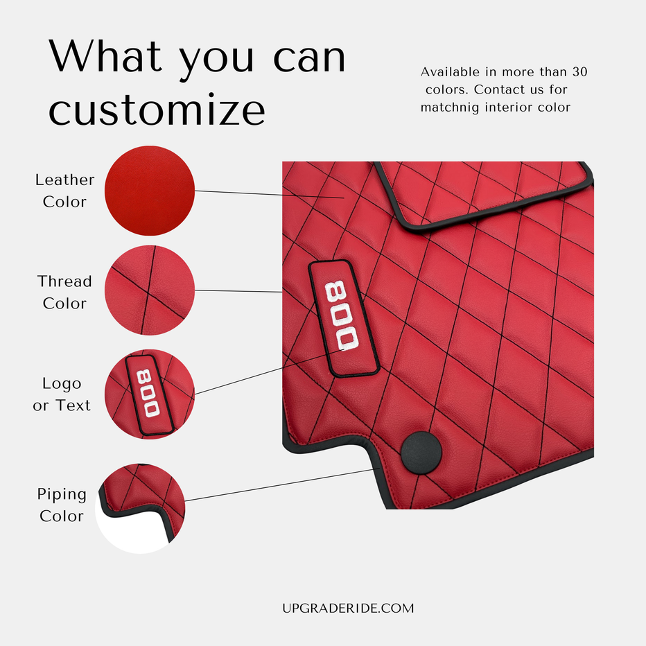 Luxury Custom Car Floor Mats with Logo - Perfect Fit for Any Car ...